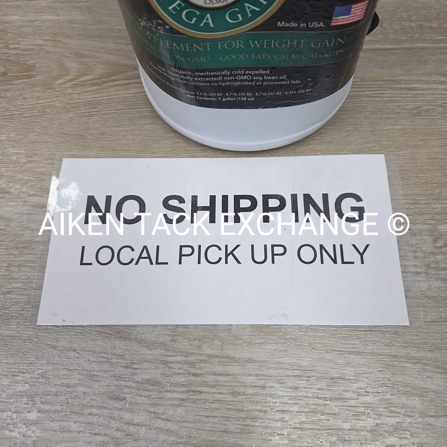 Equine Mega Gain, 1 Gallon (128 oz) – Aiken Tack Exchange