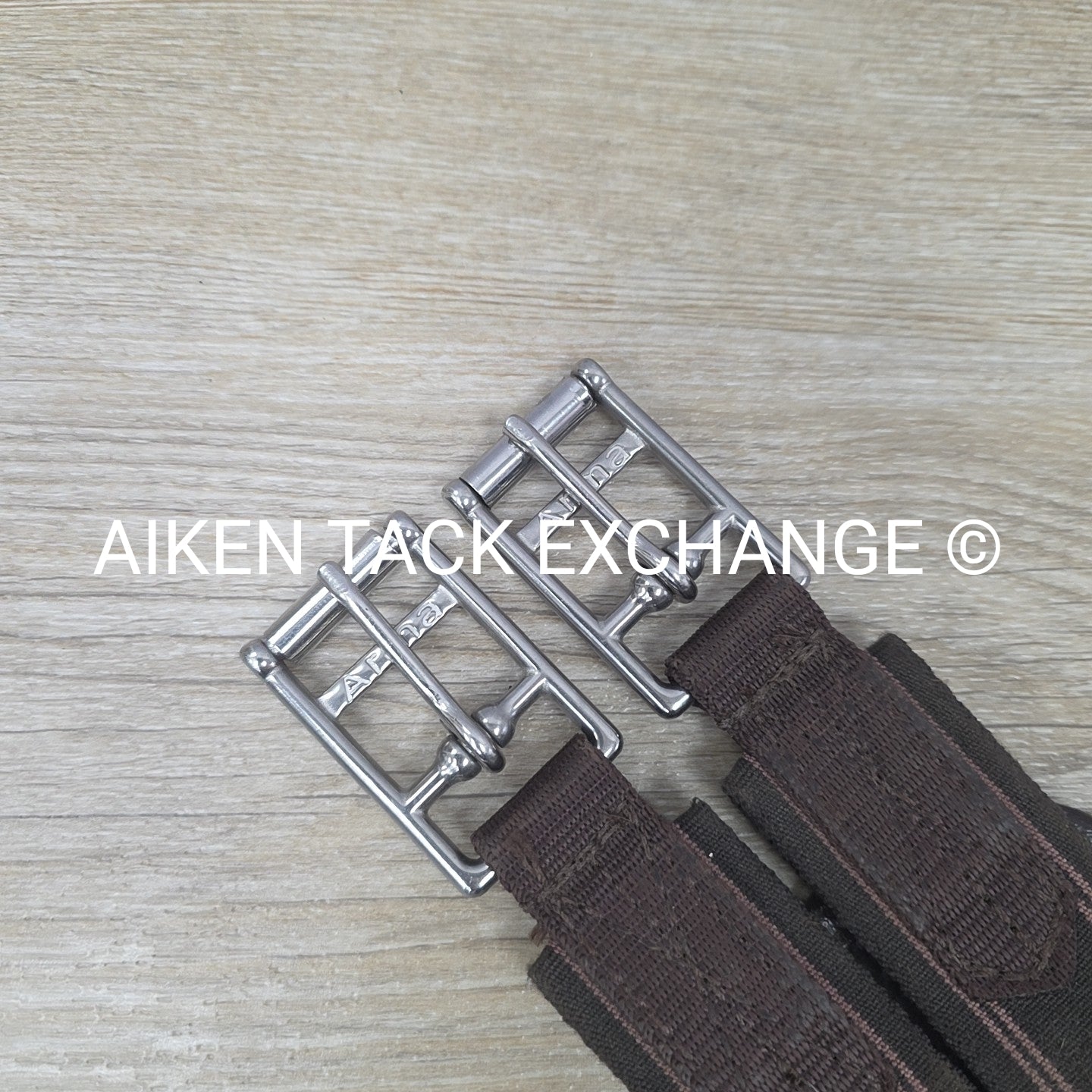 Shires Arma Anti-Chafe Contour Girth with Double End Elastic, Brown, 46 ...