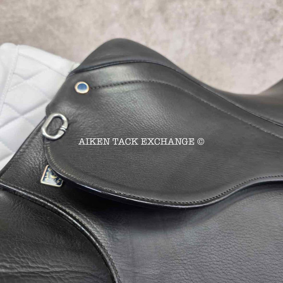 Stubben 1894 Dressage Saddle, 17" Seat, 32cm Tree - Wide, Wool Flocked ...