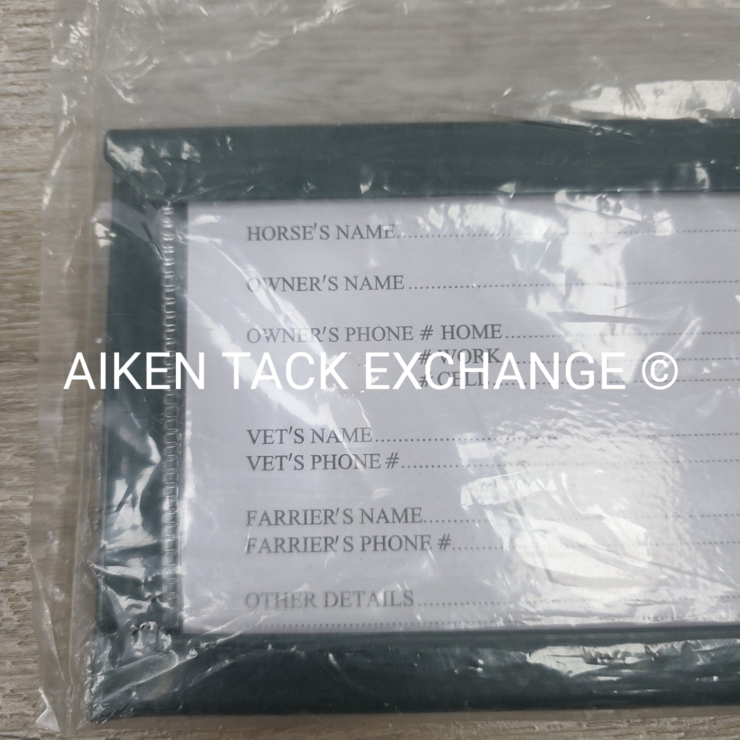Tough1 Metal Stall Card Holder, Hunter Green – Aiken Tack Exchange