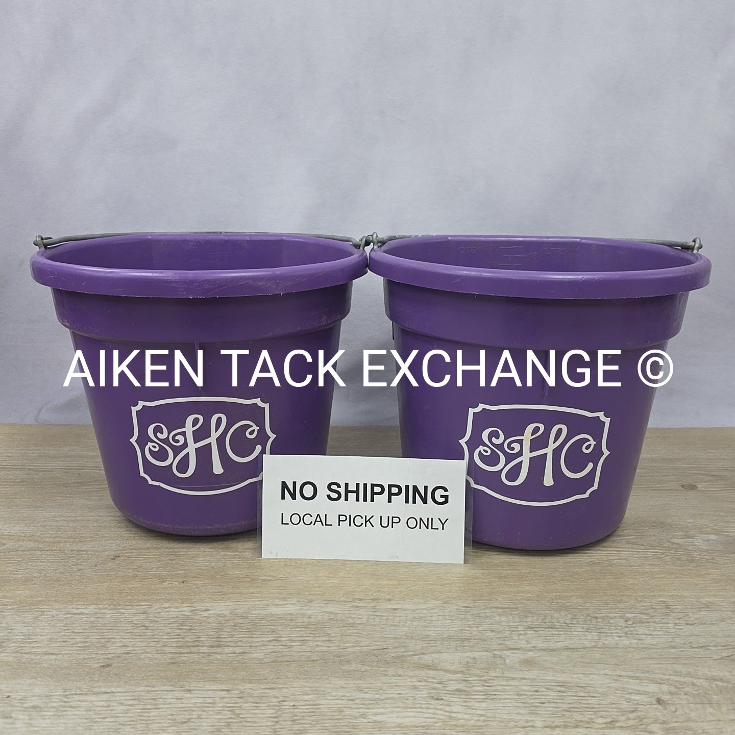 BARGAIN BUNDLE: 2 Flatback Buckets w/ Customization – Aiken Tack Exchange