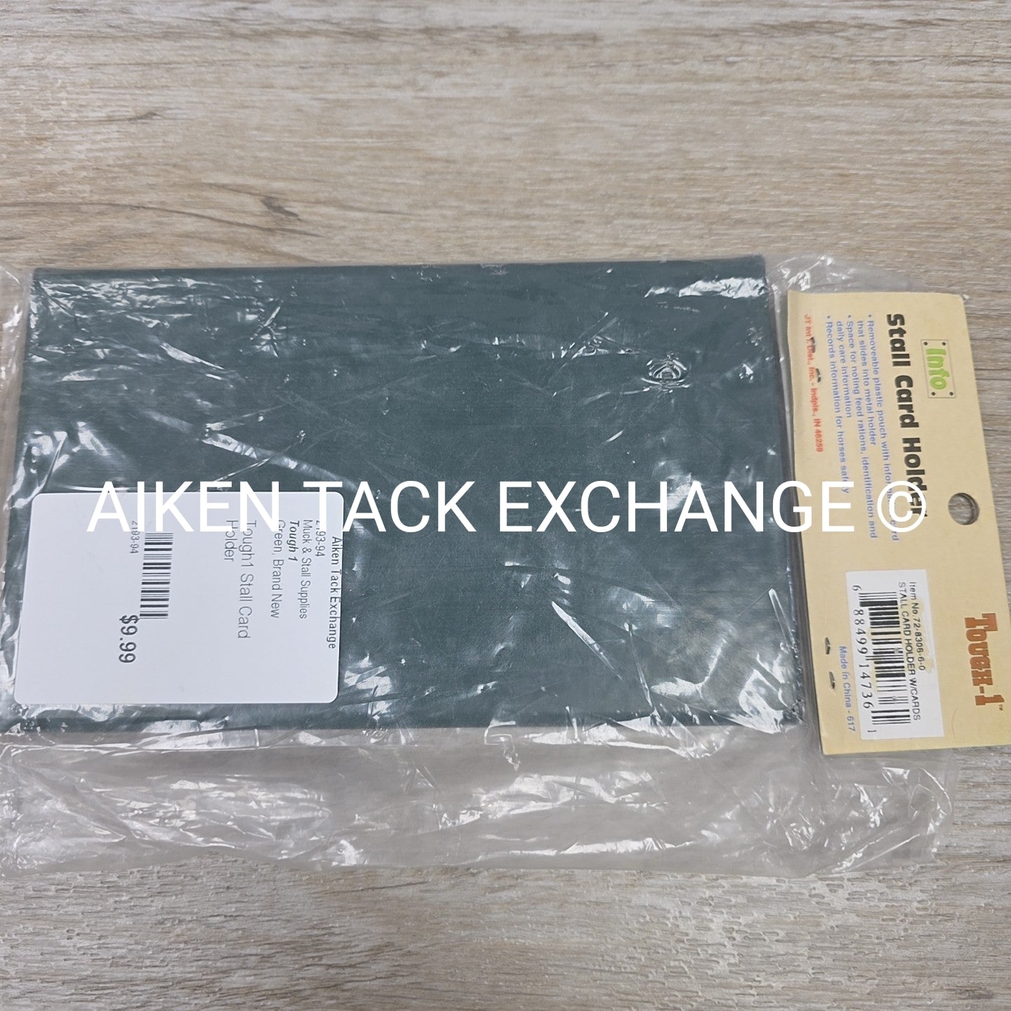 Tough1 Metal Stall Card Holder, Hunter Green – Aiken Tack Exchange