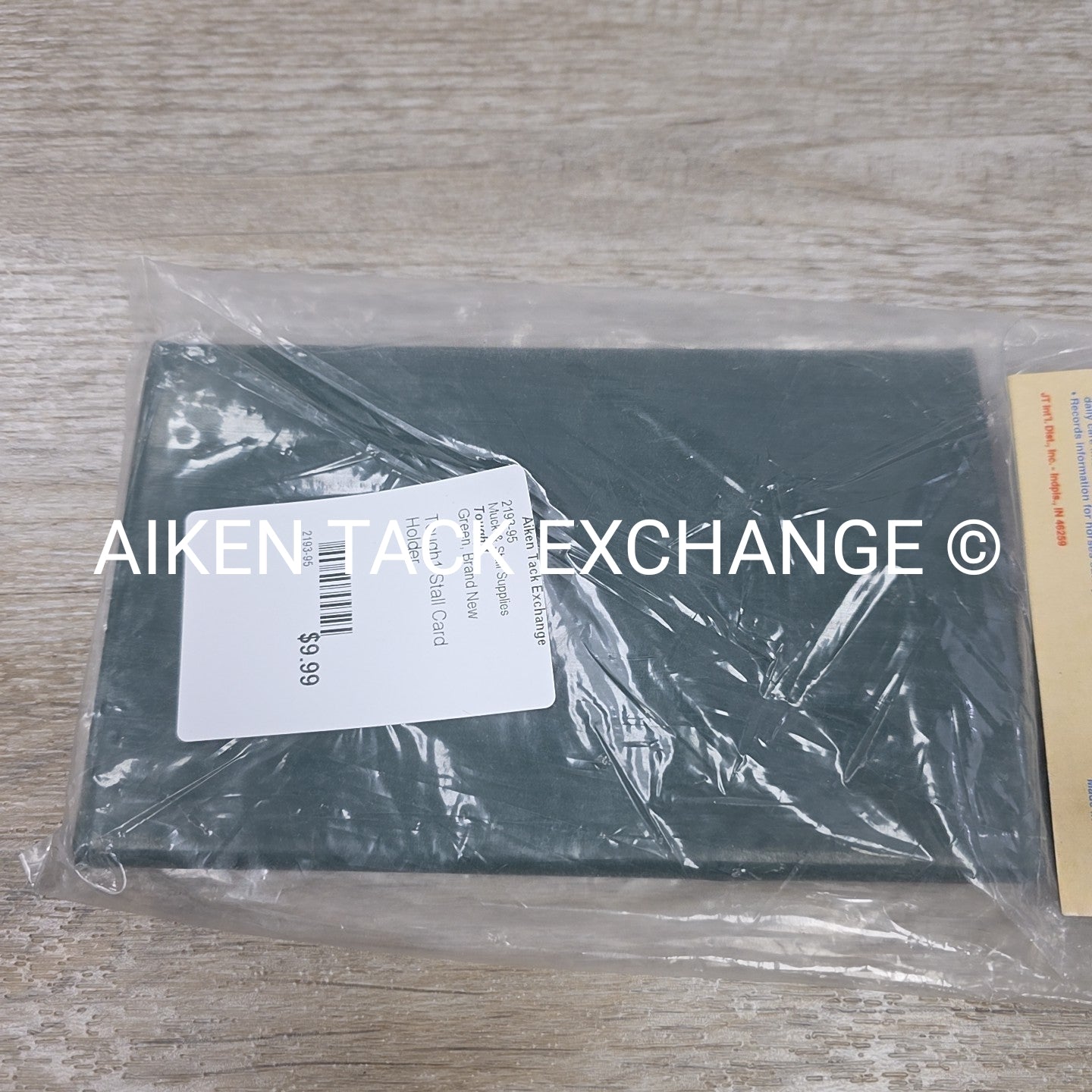 Tough1 Metal Stall Card Holder, Hunter Green – Aiken Tack Exchange