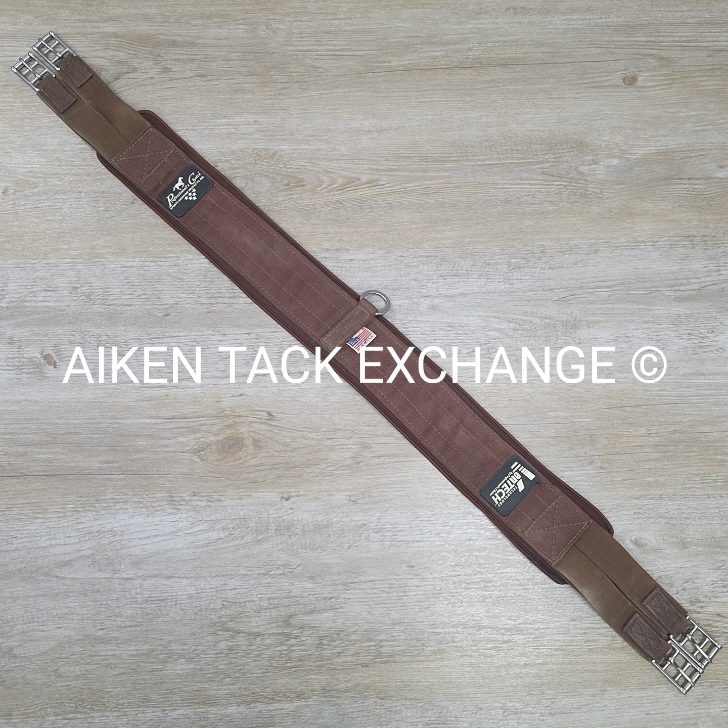 Professional's Choice SMx VenTech Girth with Double End Elastic, Brown ...