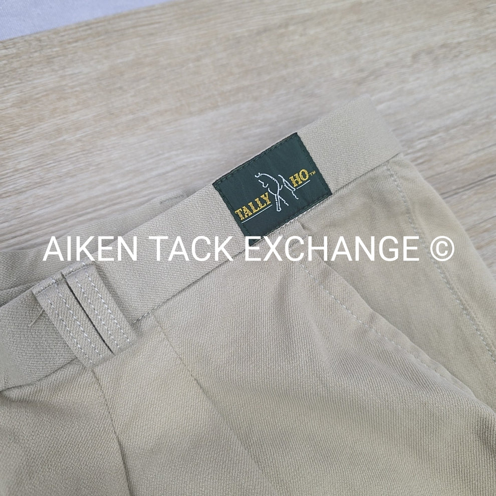 Tally Ho Side Zip Knee Patch Breeches, Men's 42 Long – Aiken Tack Exchange