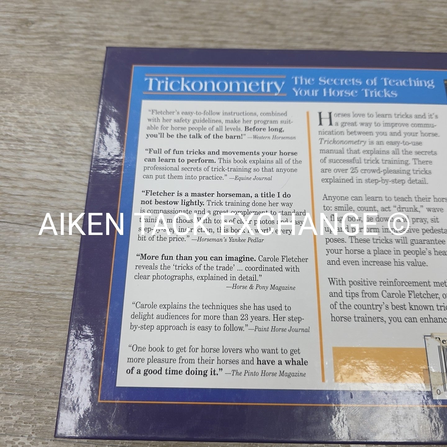Trickometry by Carole Fletcher – Aiken Tack Exchange